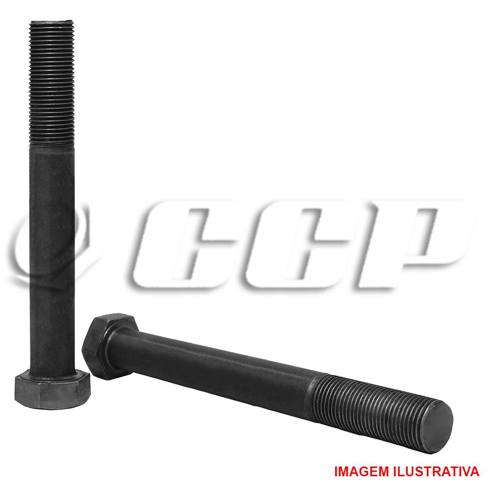 Parafuso sextavado aço 8.8 Rosca parcial m10-1,50 x 110 enegrecido ...