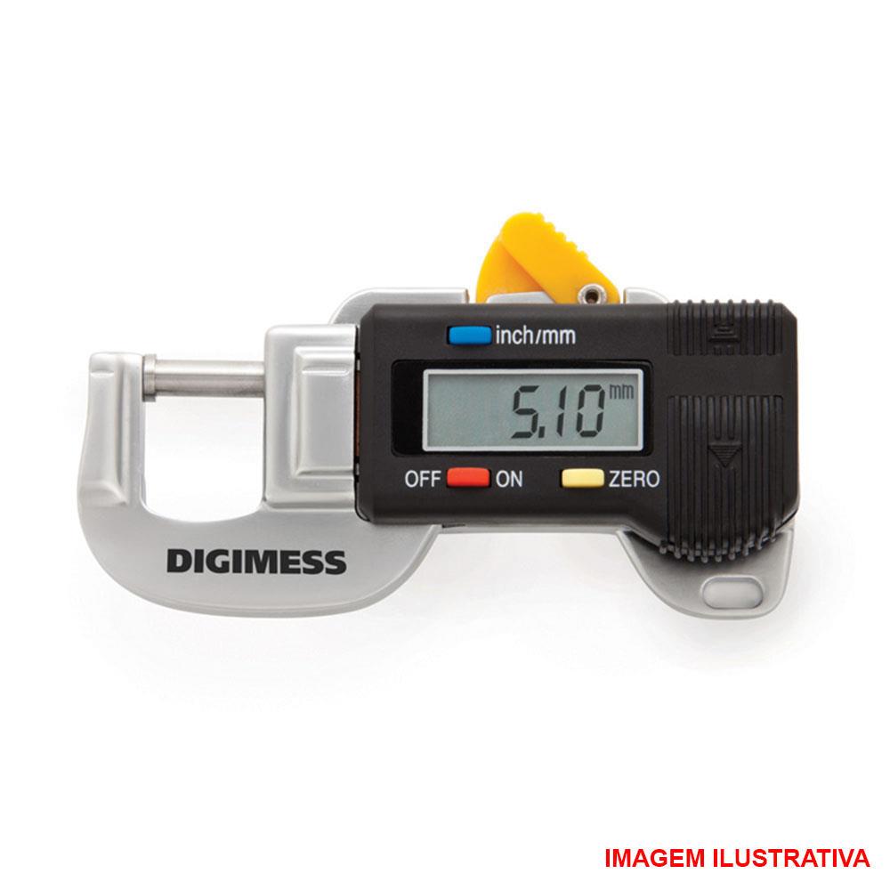 Medidor de espessura dig tipo horizontal 0-12mm - digimess - 130.407 ...