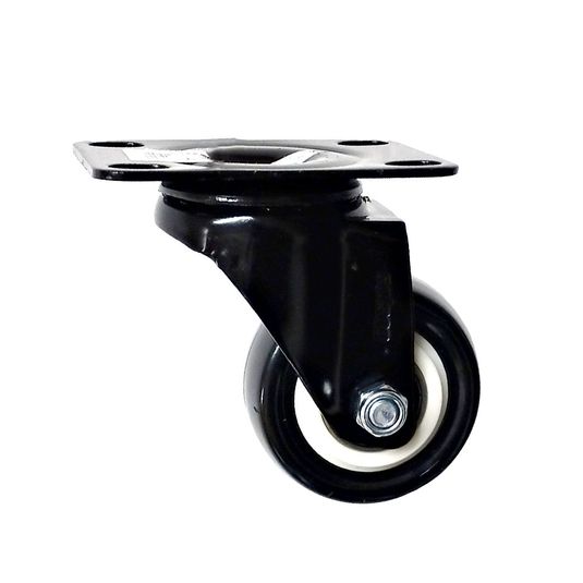 Rodizio giratorio com placa black 1.5/8" capacidade de 30KG - COLSON - ccp