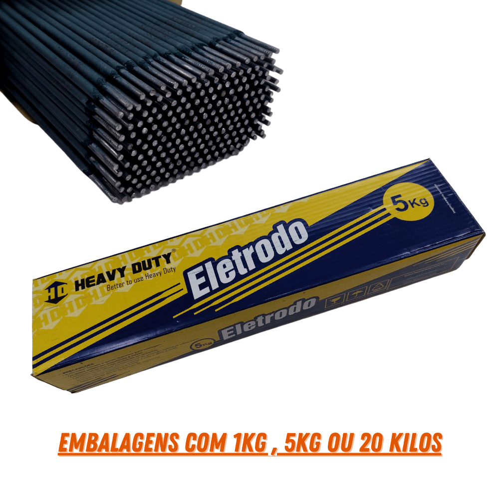 Eletrodo 6013 Serralheiro 1kg - 2.5mm 3/32" - HEAVY DUTY - ccp